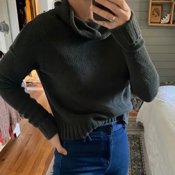 Shrinking Violet | Sweaters | Shrinking Violet Cowl Neck Sweater With ...